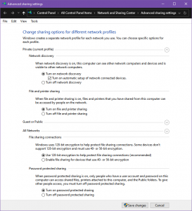 Secure Sharing on Windows 10 Networks - Let's WP